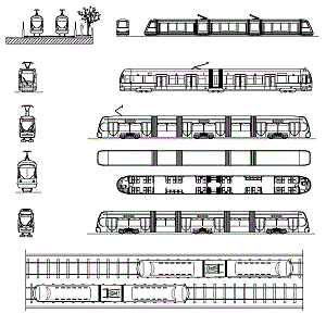 Metrô., - Detalhes do Bloco DWG | CADblocos